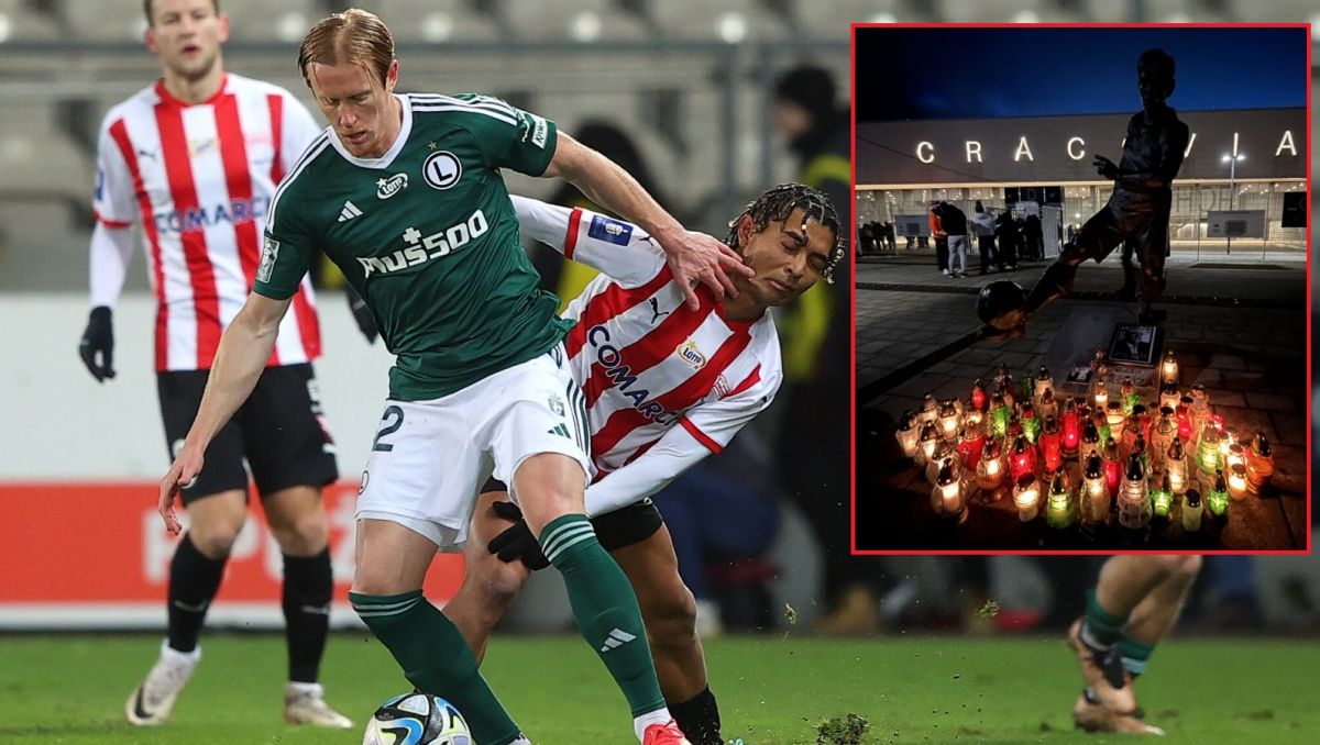 PKO BP Ekstraklasa Cracovia Legia Warszawa Relacja Wynik Strzelcy TVP SPORT