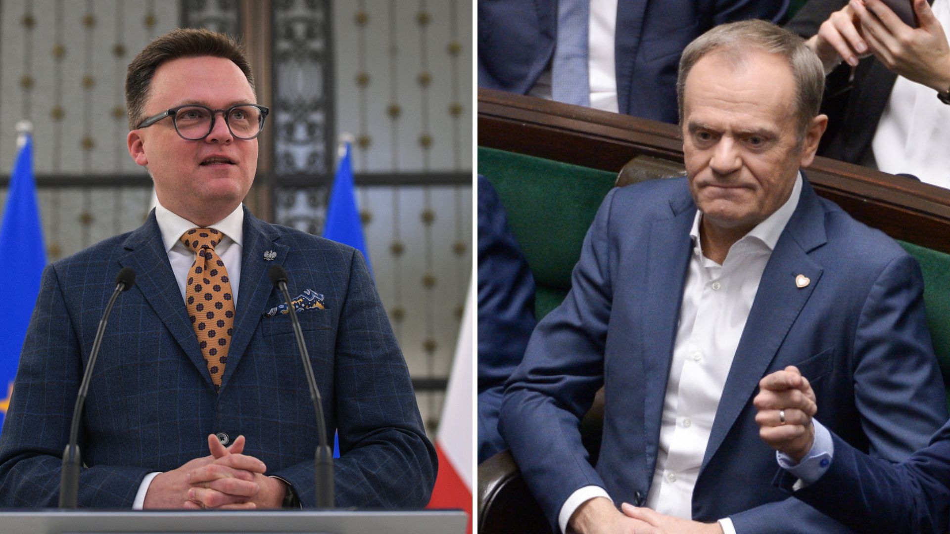Spotkanie marszałka Sejmu Szymona Hołowni z Donaldem Tuskiem ... Spotkanie marszałka Sejmu Szymona Hołowni z Donaldem Tuskiem ...