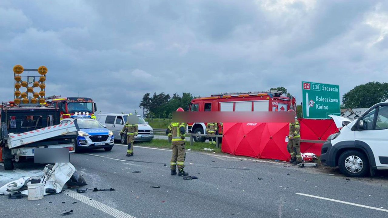 Trasa S6. Tragiczny wypadek na Trasie Kaszubskiej | TVP INFO