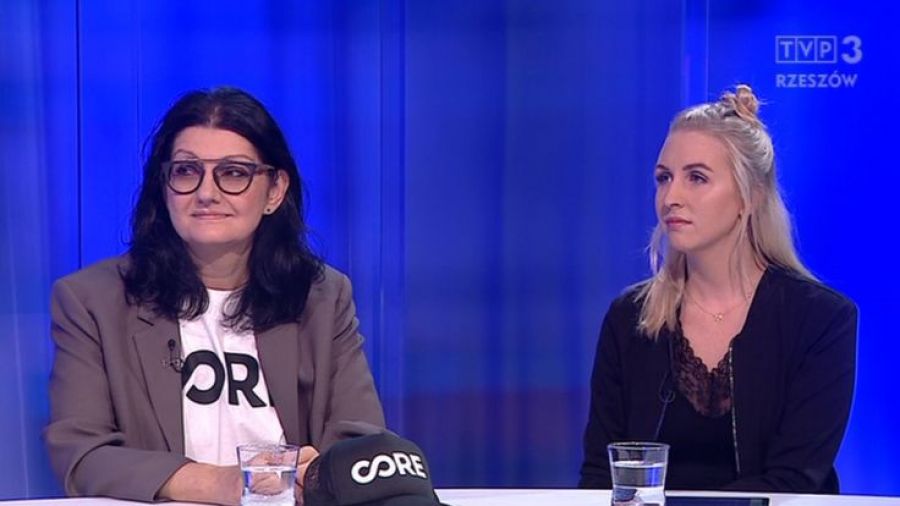Gość TVP3 Rzeszów: Izabela Samonek-Napiórkowski - Core Polska, Natalia ...