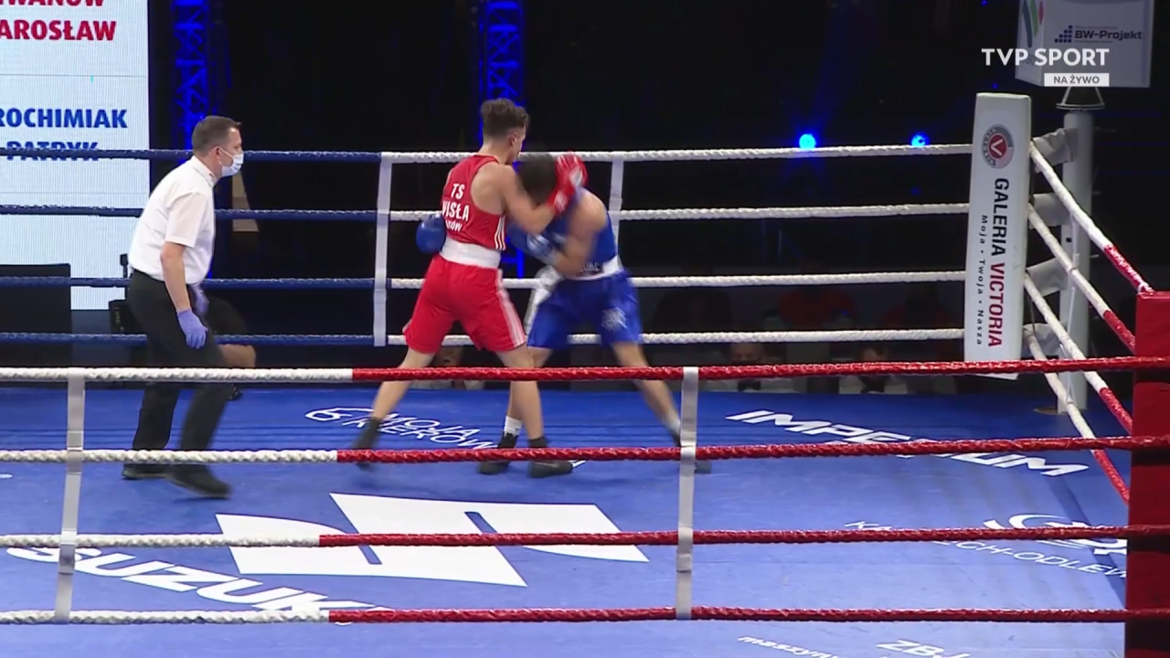 Boks, MP: Jarosław Iwanow – Patryk Trochimiak (60 kg) [WALKA] | TVP SPORT