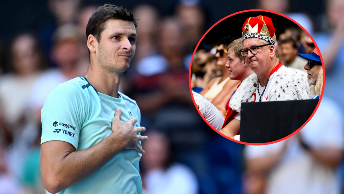Polak robi furorę w Australian Open. Nazywają go już talizmanem! | TVP ...