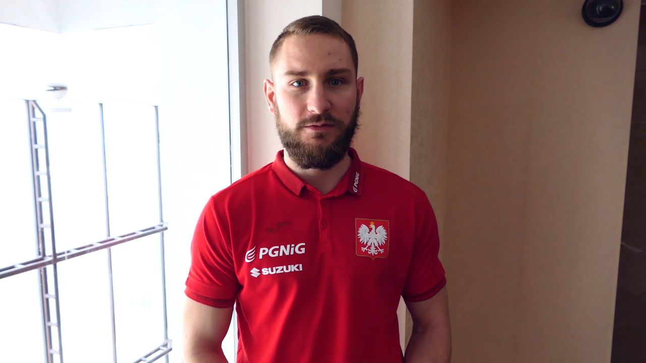 Piłka ręczna, el. ME 2022. Michał Daszek przed meczem Polska - Turcja ... Piłka ręczna, el. ME 2022. Michał Daszek przed meczem Polska - Turcja ...