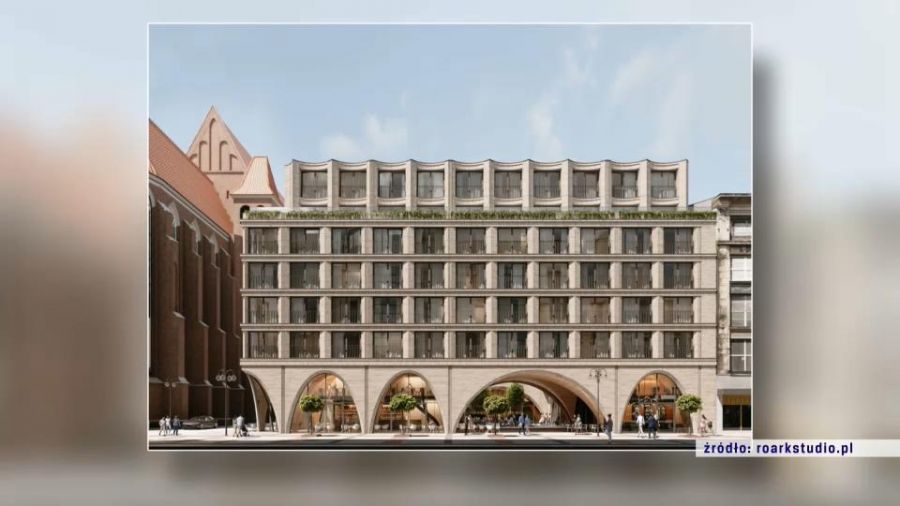 Budynek, który zastąpi wyburzony Solpol