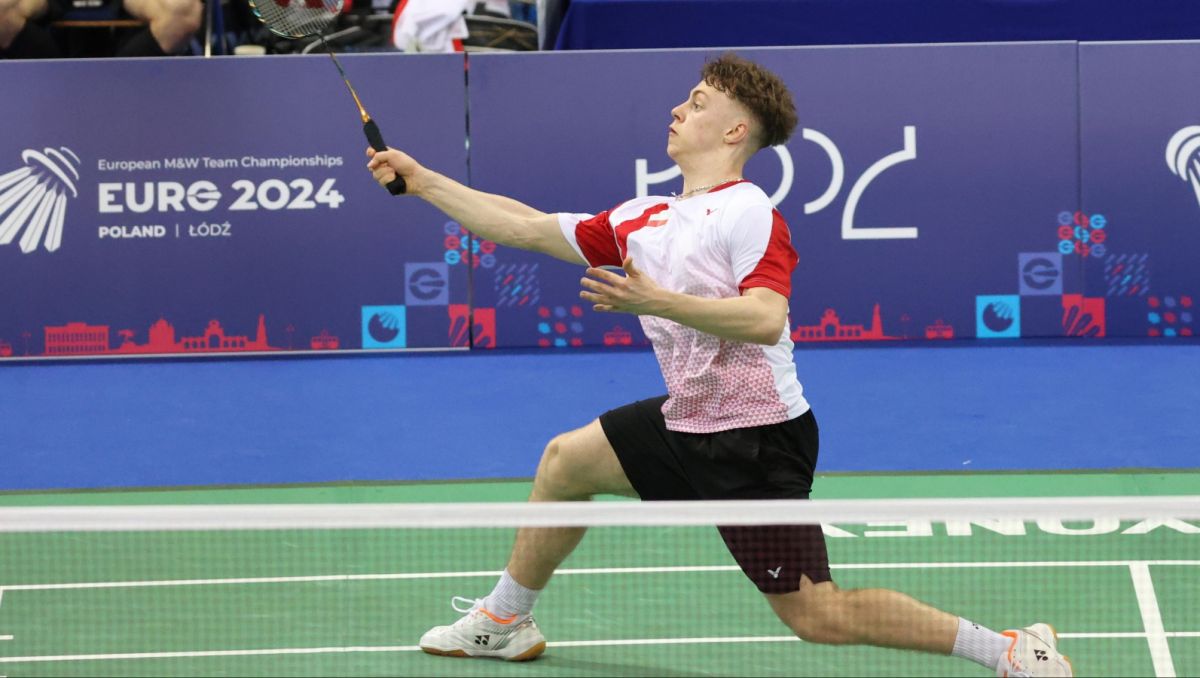 17-letni Mateusz Golas mistrzem Europy juniorów w badmintonie | TVP SPORT