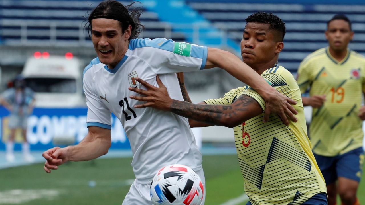 Eliminacje mistrzostw świata 2022. Kolumbia – Urugwaj 0:3. Darwin Nunez ... Eliminacje mistrzostw świata 2022. Kolumbia – Urugwaj 0:3. Darwin Nunez ...